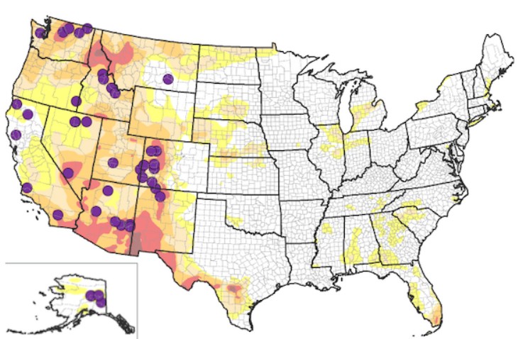 NOAA Summer 2025 Drought and Wildfire Maps - NASA Lifelines